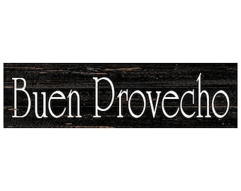 Buen Provecho Kitchen Sign - Etsy