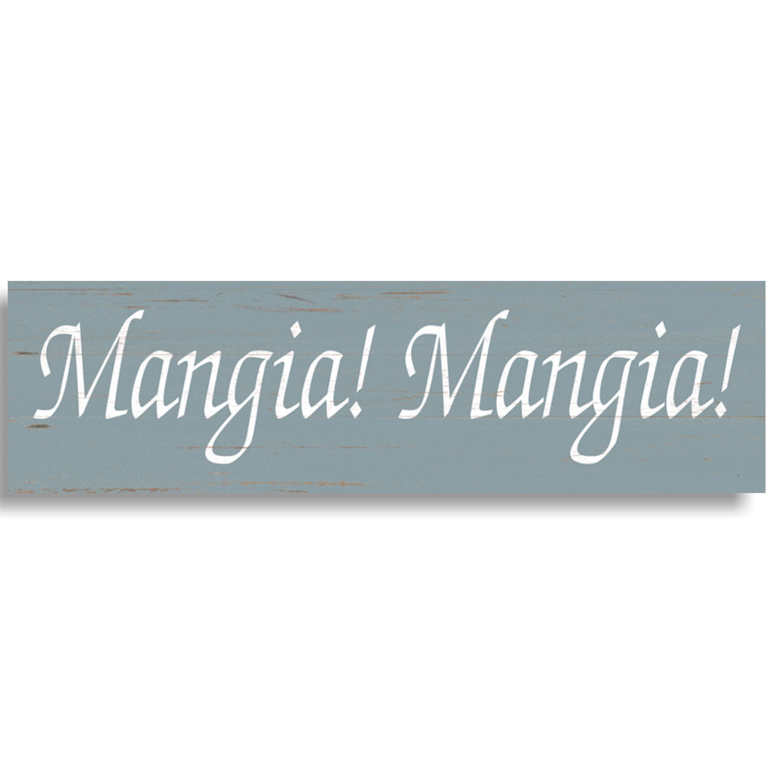 Italian Kitchen Sign- Mangia Sign - Etsy