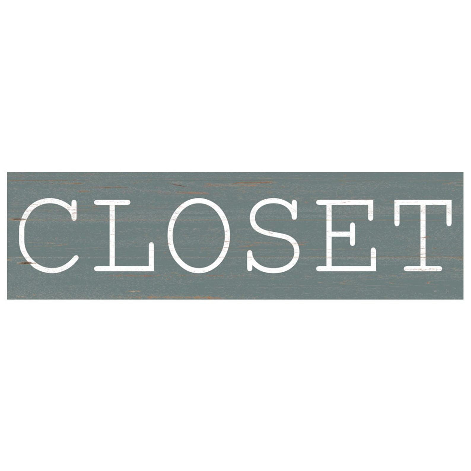 Closet Sign- Closet Wall Sign - Etsy