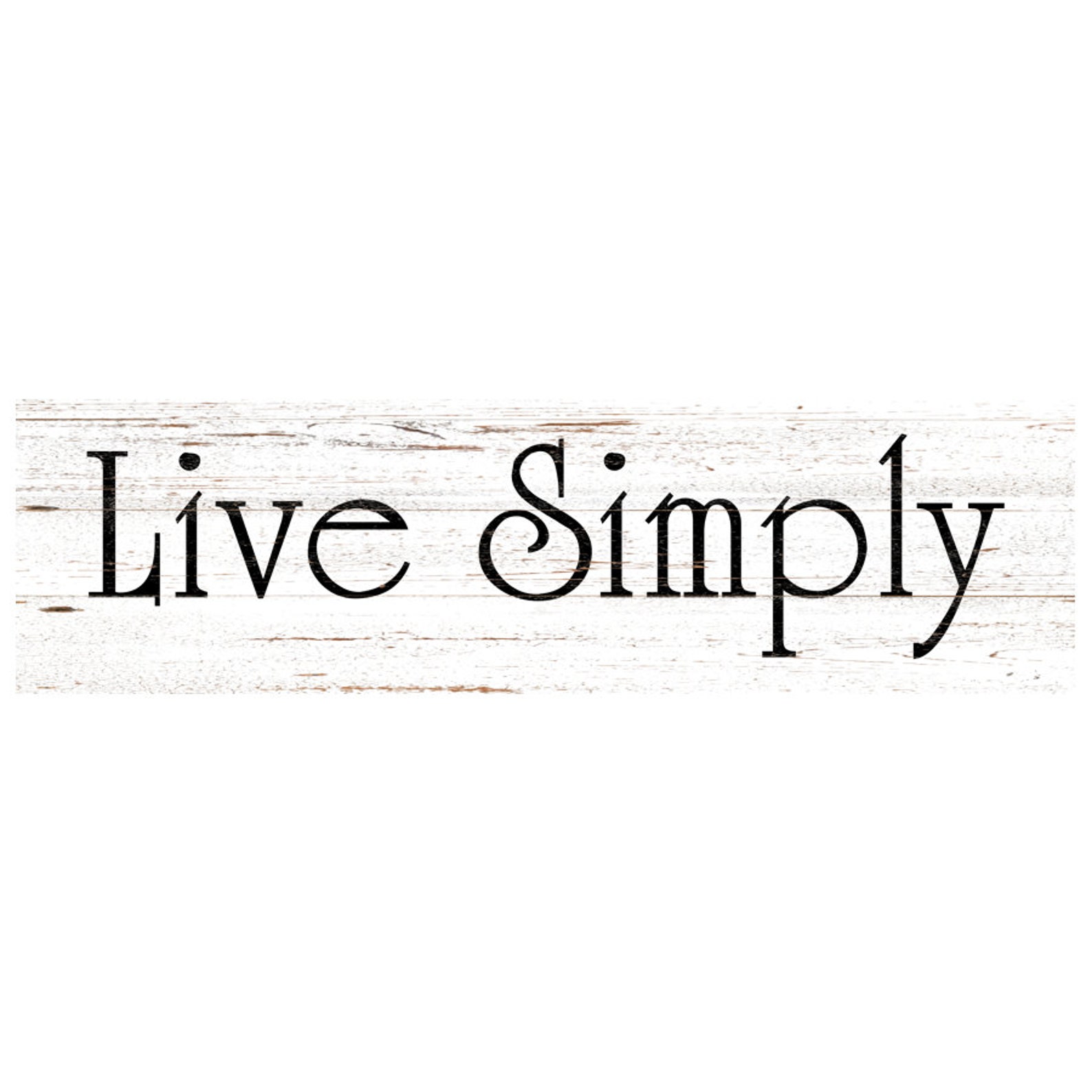 Live Simply Sign - Etsy