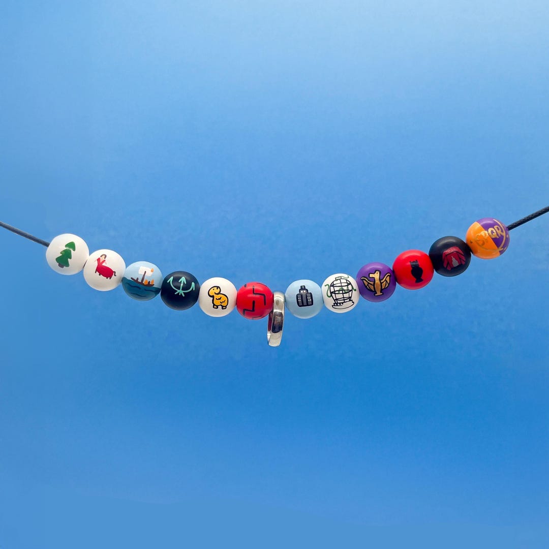 Ultimate Percy Jackson Camp Half-blood Necklace- 12-bead Collector’s ...