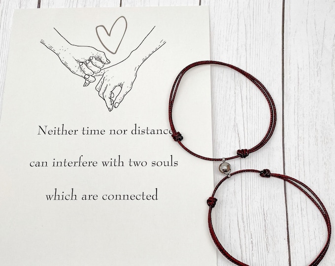 Magnetic Couples Bracelet Set - Etsy