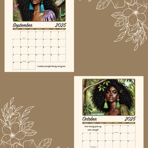 2025 Digital Calendar Download - Enchanted Essence | Motivational ...