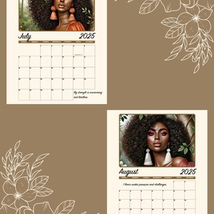 2025 Digital Calendar Download - Enchanted Essence | Motivational ...
