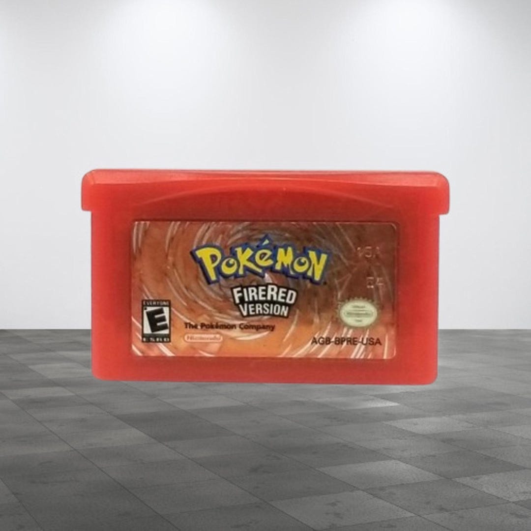 Pokemon Firered Version Nintendo Game Boy Advance Cartridge (authentic ...