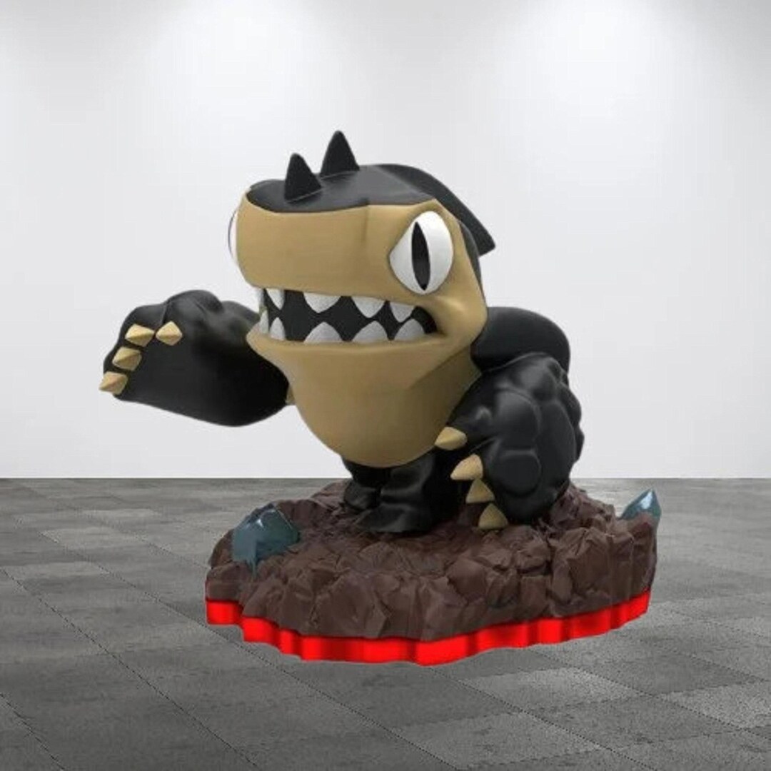 Terrabite Mini Skylanders Spyro's Adventure Earth Element Game Play ...