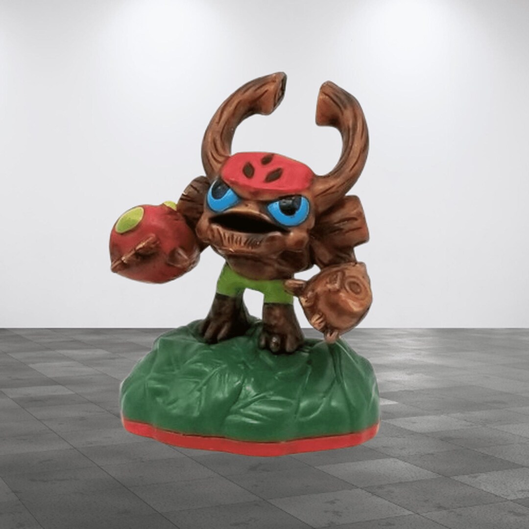 Mini Barkley Skylanders Trap Team Life Element Game Play Figure - Etsy