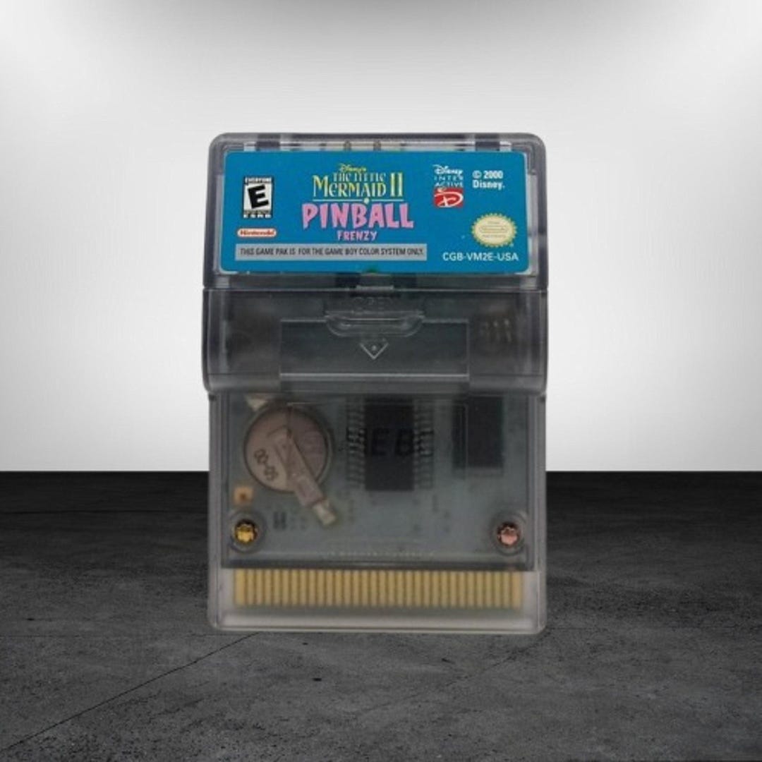 The Little Mermaid II: Pinball Frenzy Nintendo Game Boy Color Cartridge ...