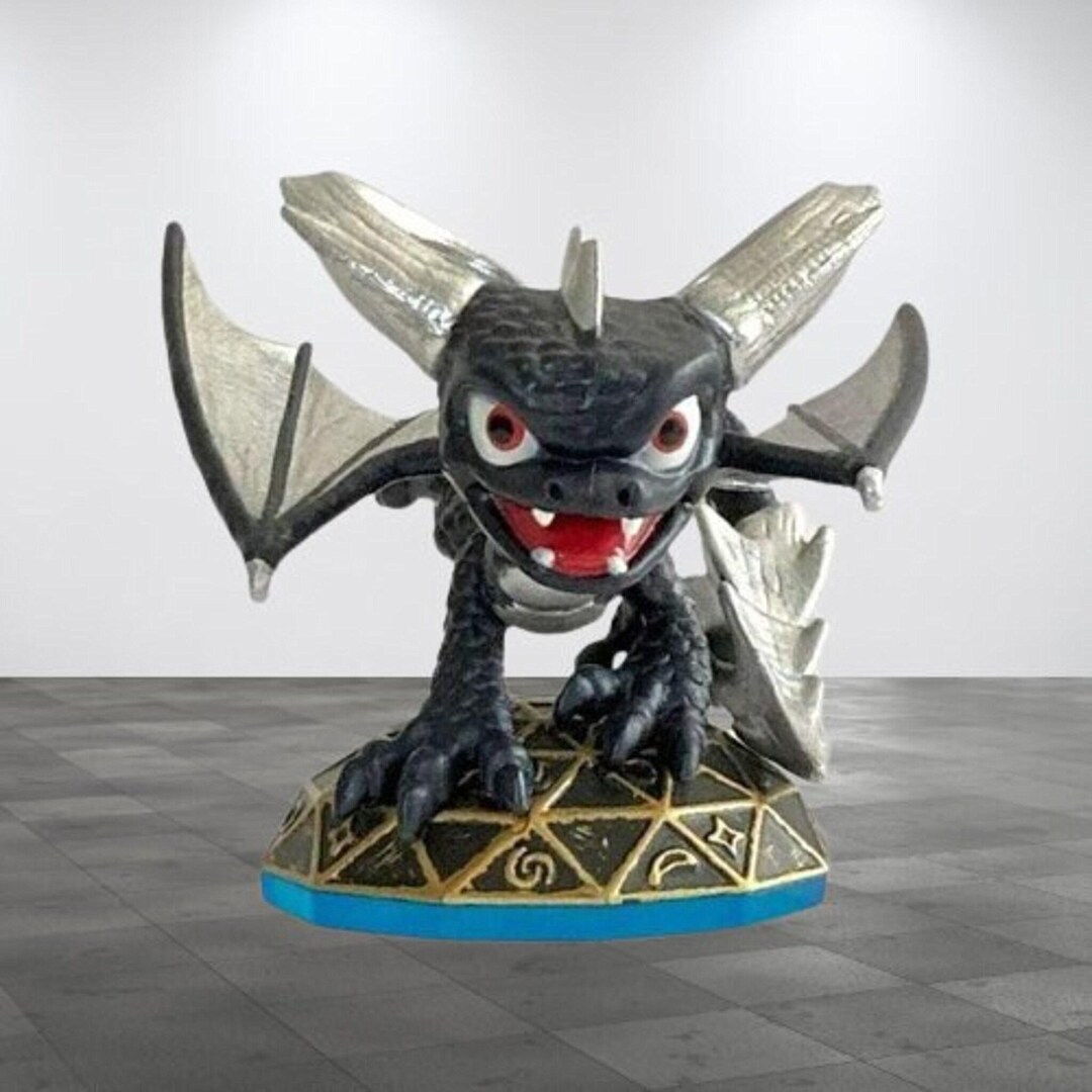 Dark Mega Ram Spyro Skylanders Swap Force Magic Element Game Play ...