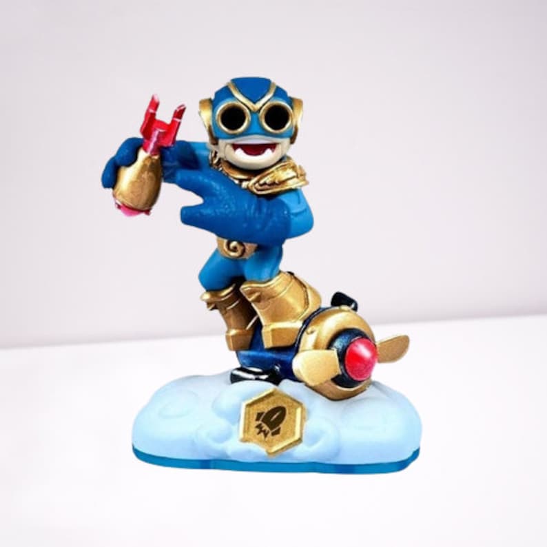 Boom Jet Skylanders Swap Force Figure - Etsy
