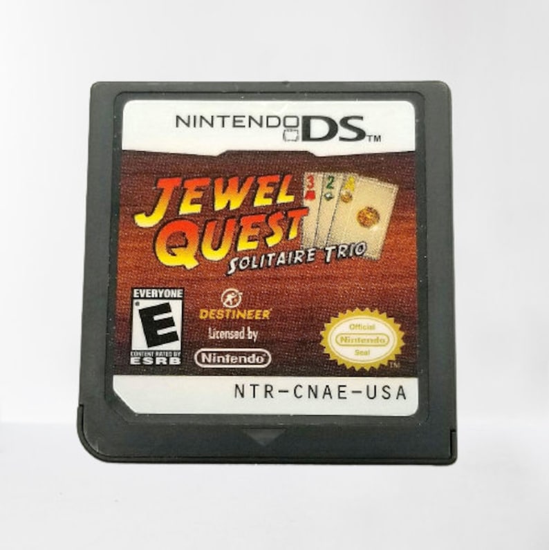Jewel Quest: Solitaire Trio Nintendo DS Game - Etsy