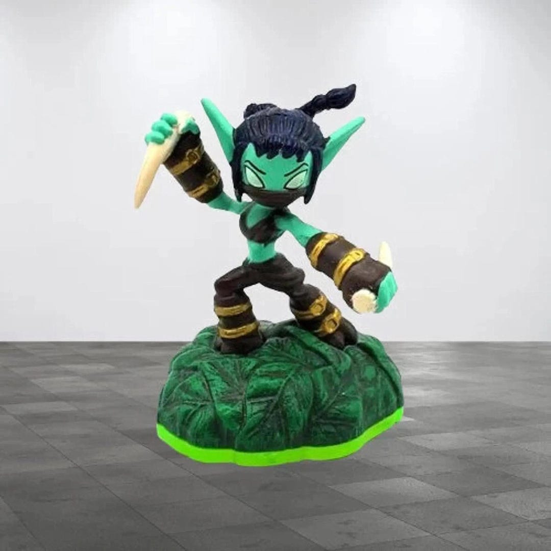 Stealth Elf Skylanders Spyro's Adventure Life Element Game Play Figure ...