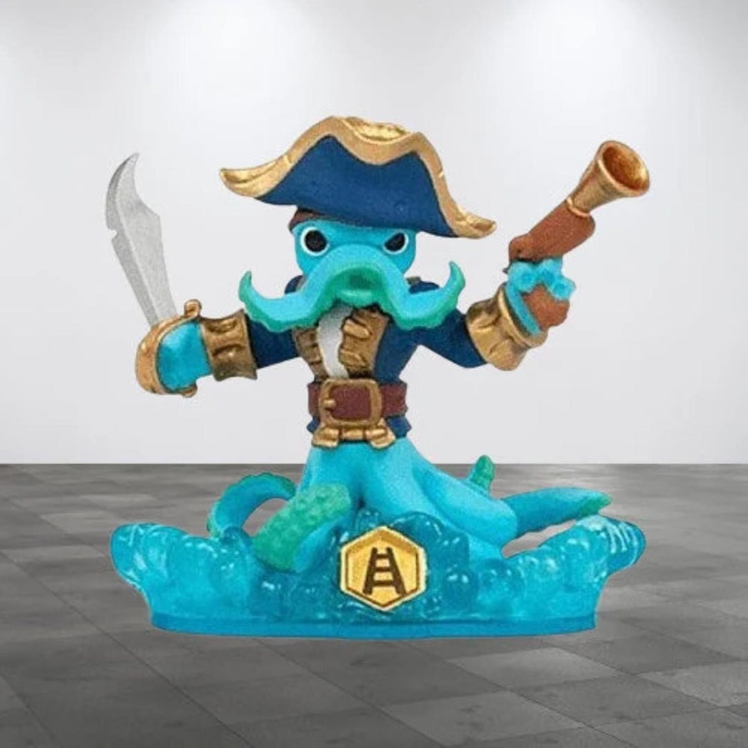 Wash Buckler Skylanders Swap Force Water Element Game Play Figure - Etsy