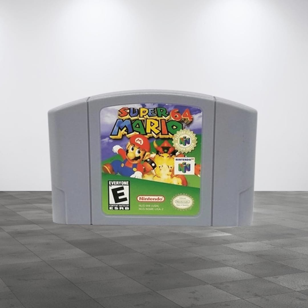 Super Mario 64 Nintendo 64 Video Game Cartridge (authentic Game) - Etsy