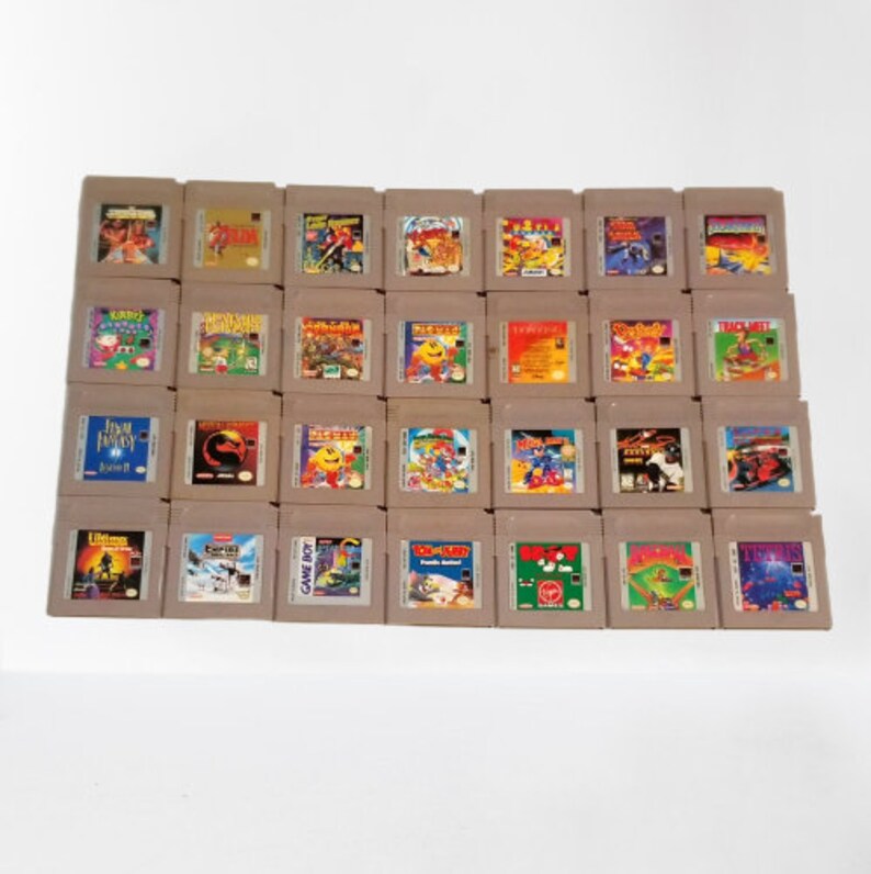 Nintendo Gameboy 100% Authentic Cartridge Retro Classic Video - Etsy