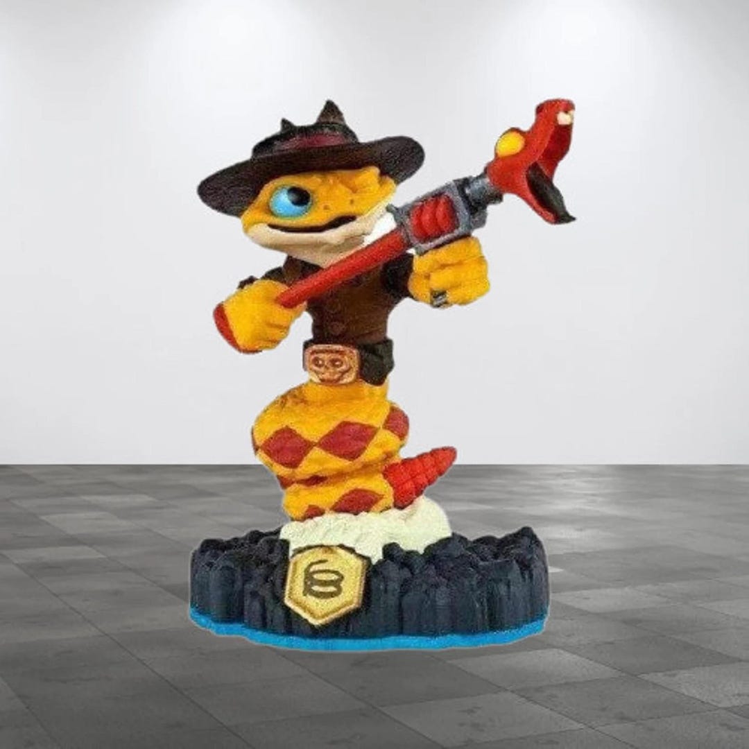 Rattle Shake Skylanders Swap Force Fire Element Game Play Figure - Etsy