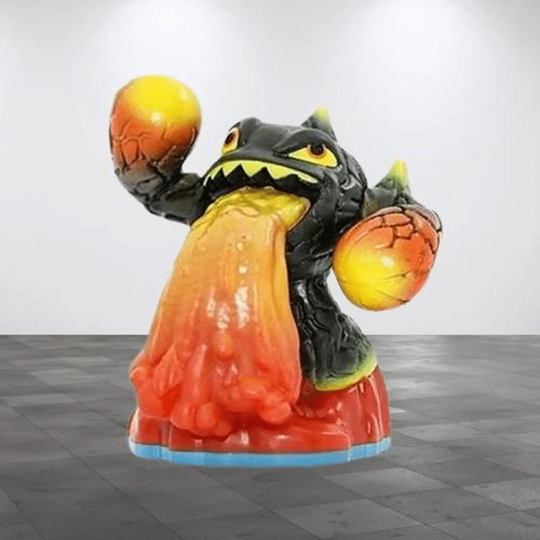 Volcanic Eruptor Skylanders Swap Force Fire Element Game Play Figure - Etsy