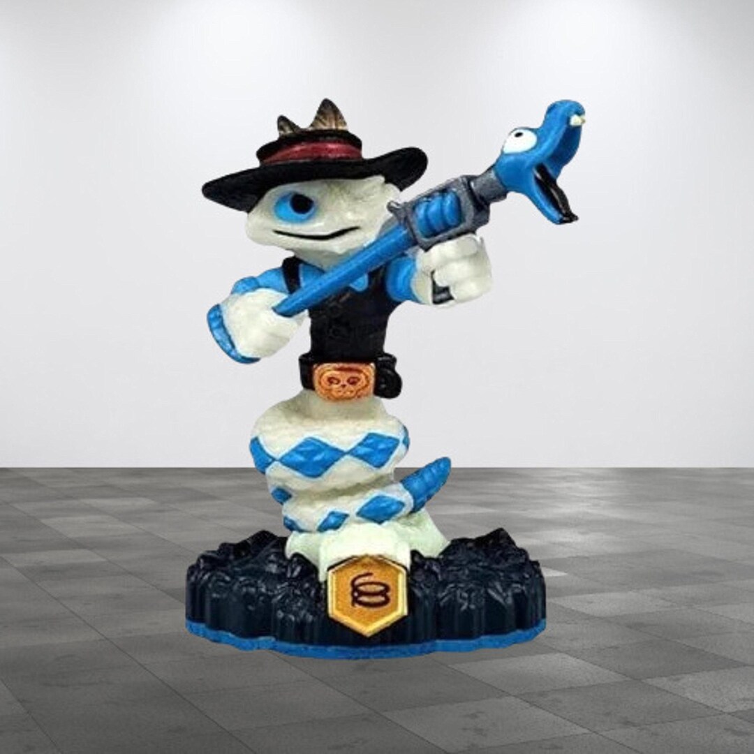 Quickdraw Rattle Shake Skylanders Swap Force Undead Element Game Play ...