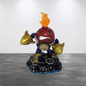 Lightcore Countdown Skylanders Swap Force Fire Element Game Play Figure ...