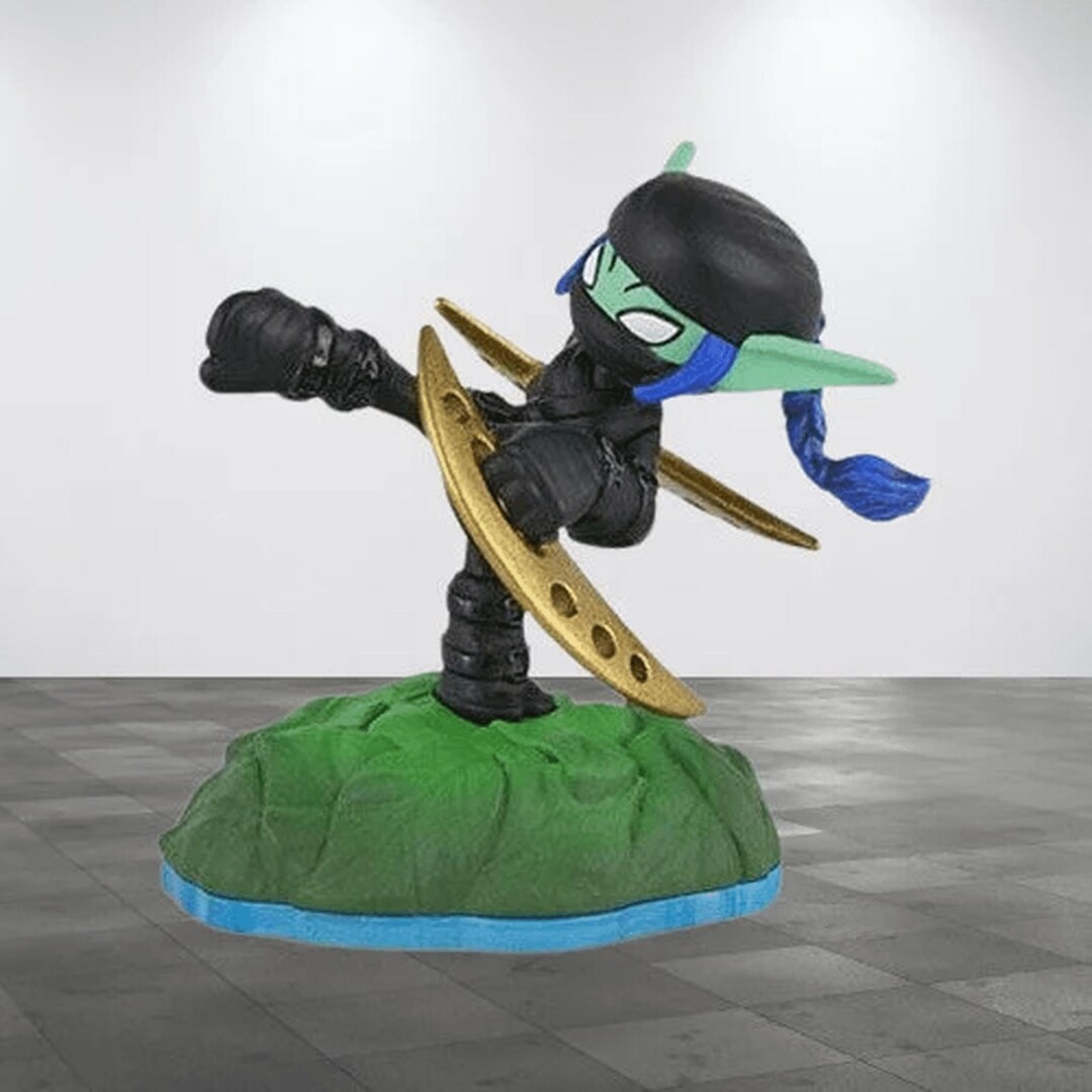 Ninja Stealth Elf Skylanders Swap Force Life Element Game Play Figure ...