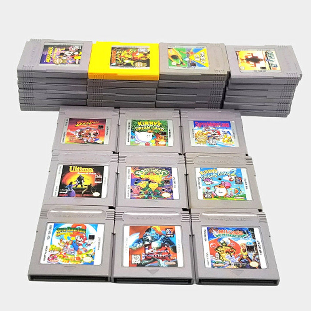Nintendo Gameboy 100% Authentic Cartridge Retro Classic Video Games ...