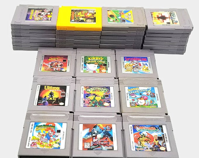 Nintendo Gameboy 100% Authentic Cartridge Retro Classic Video Games ...