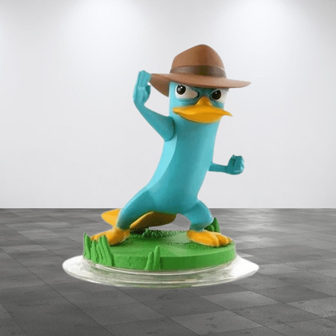 Agent P Disney Infinity 1.0 Phineas and Ferb Game Play Figure - Etsy