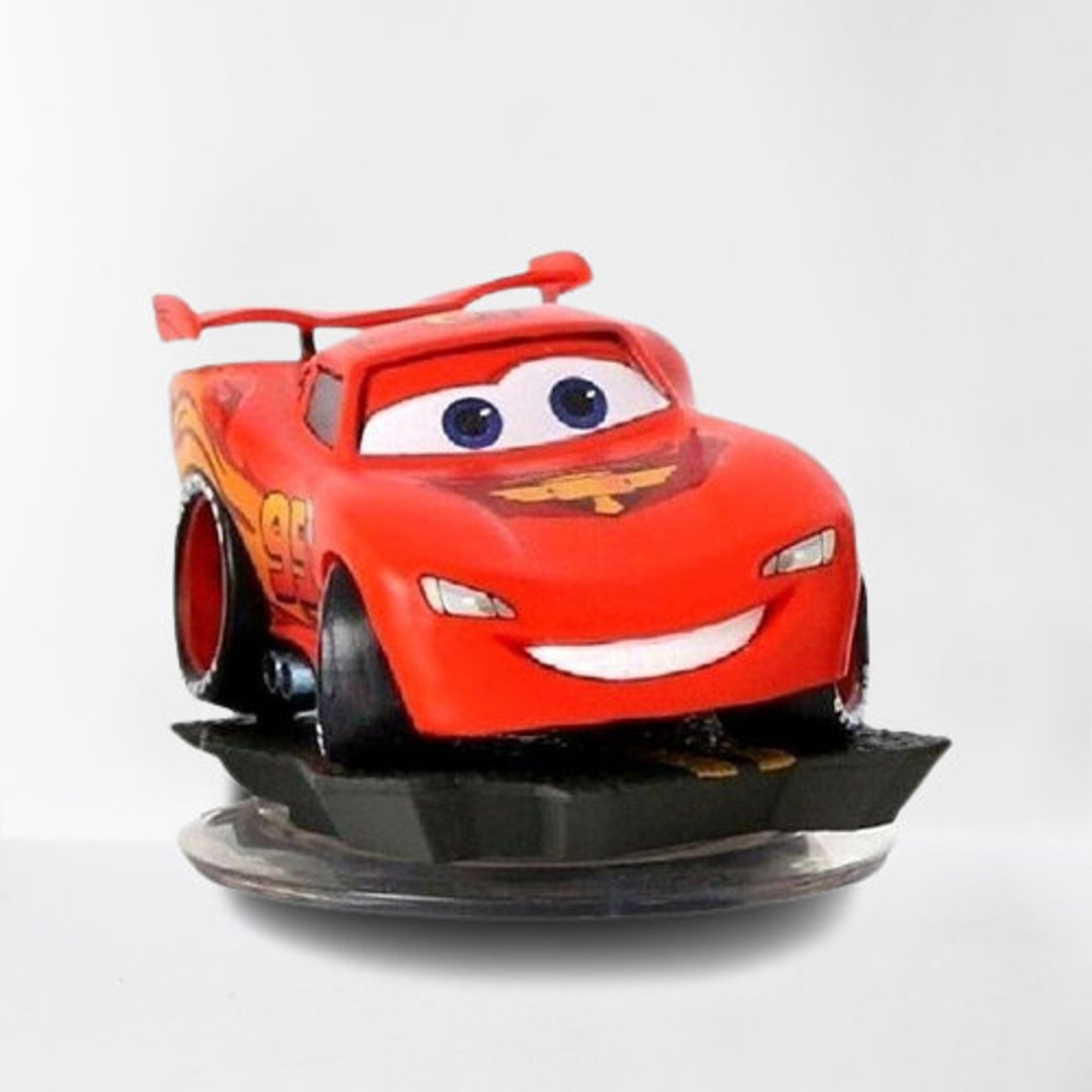 Lightning Mcqueen Disney Infinity Cars Figure - Etsy