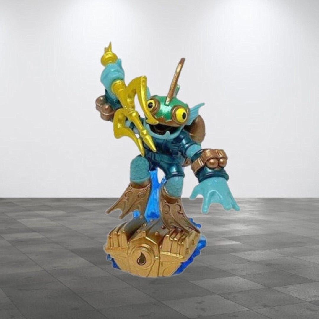 Deep Dive Gill Grunt Skylanders Superchargers Water Element Game Play ...