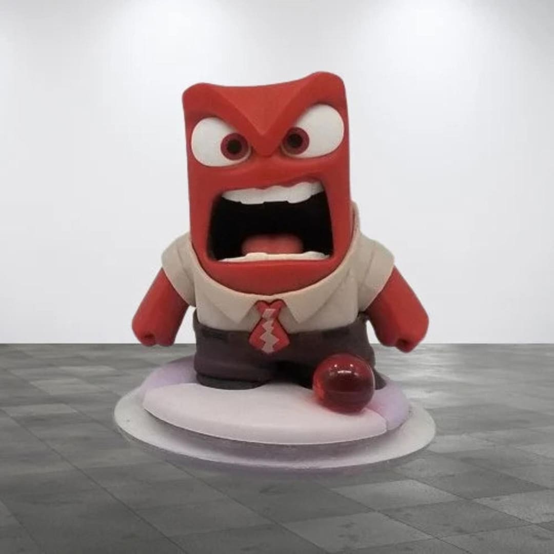 Anger Disney Infinity 3.0 Inside Out Game Play Figure - Etsy