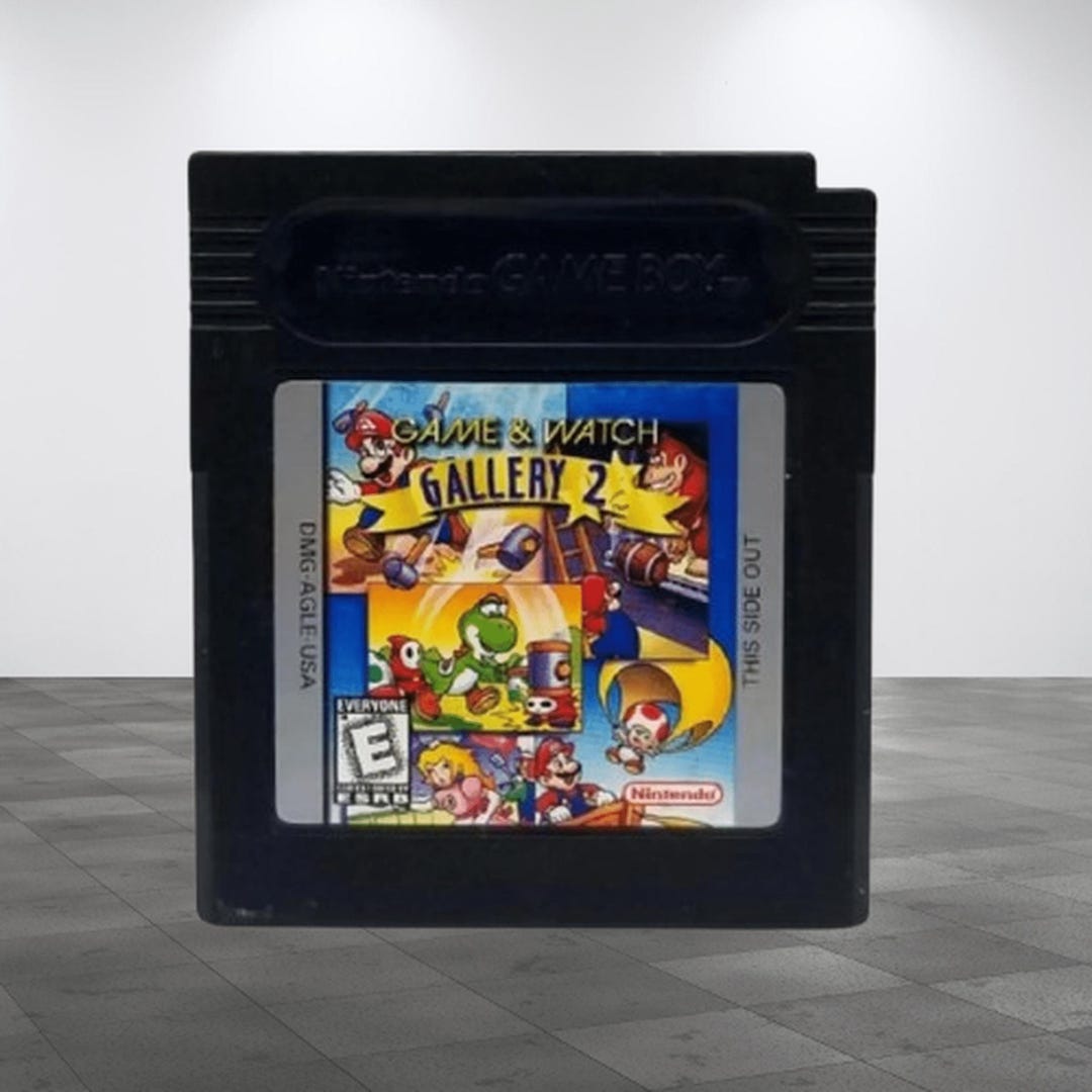 Game & Watch Gallery 2 Nintendo Game Boy Color Cartridge (authentic ...