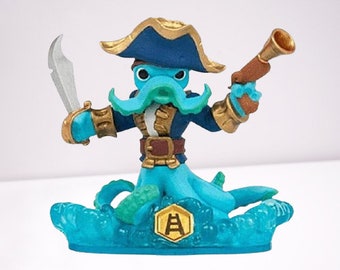 Gold Wash Buckler Skylanders Swap Force Figure - Etsy