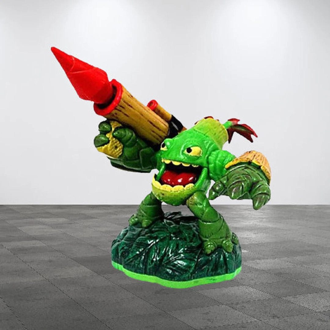 Zook Skylanders Spyro's Adventure Life Element Game Play Figure - Etsy