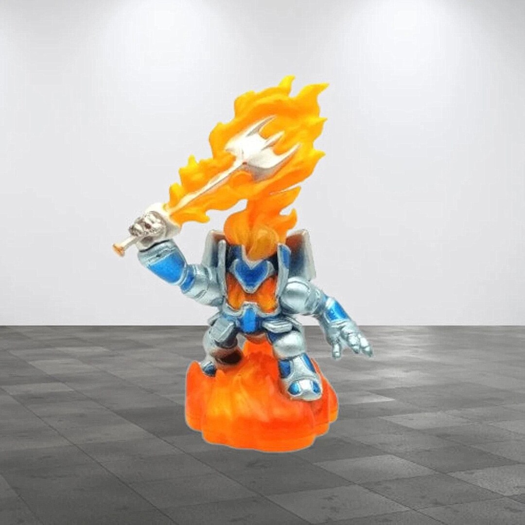 Ignitor Skylanders Giants Fire Element Game Play Figure - Etsy