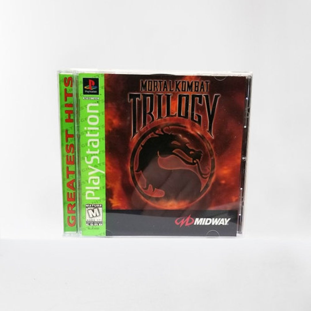Mortal Kombat Trilogy Playstation Game Greatest Hits Complete - Etsy