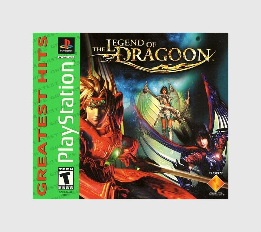 The Legend of Dragoon Sony Playstation Complete Video Game - Etsy