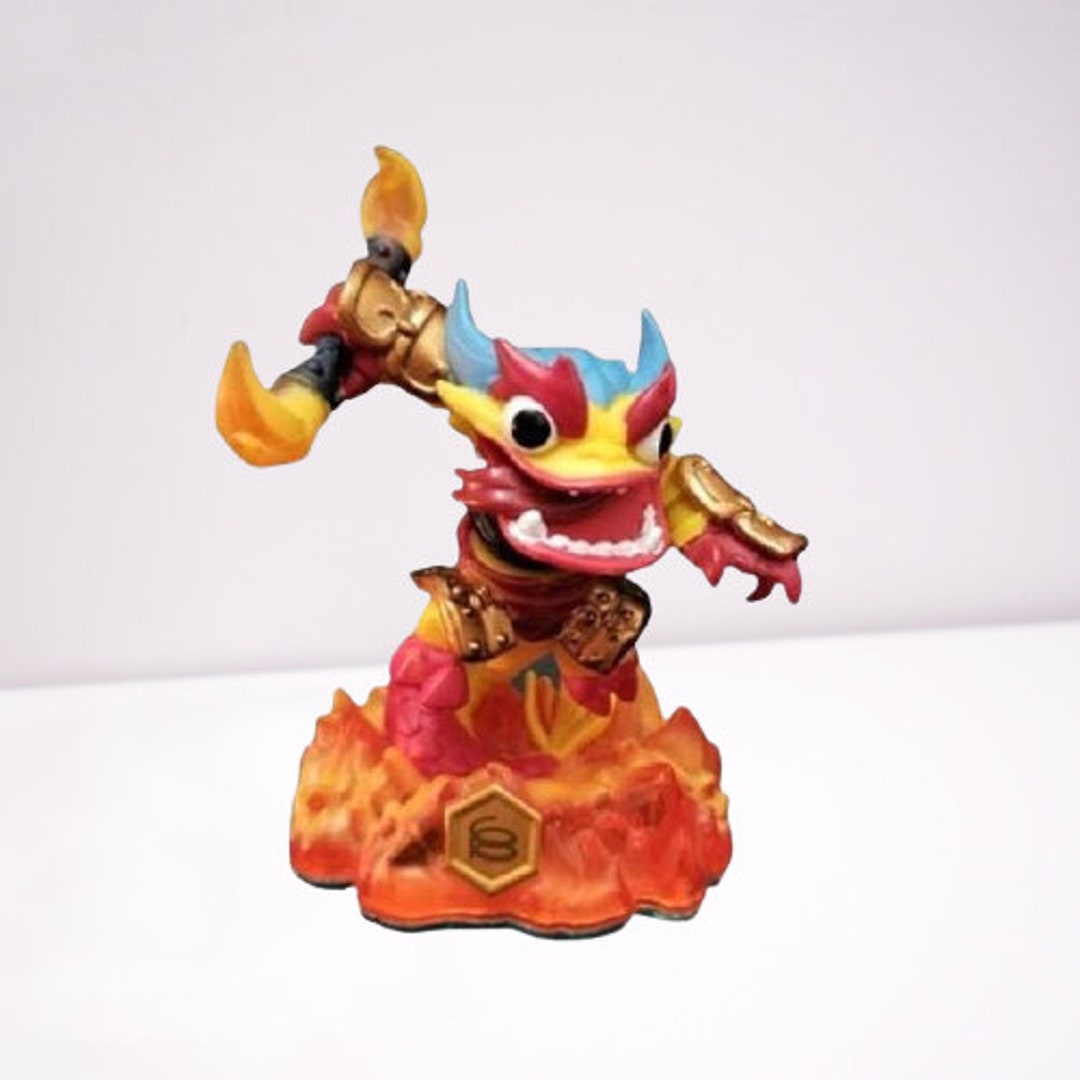Fire Kraken Skylanders Swap Force Figure Etsy