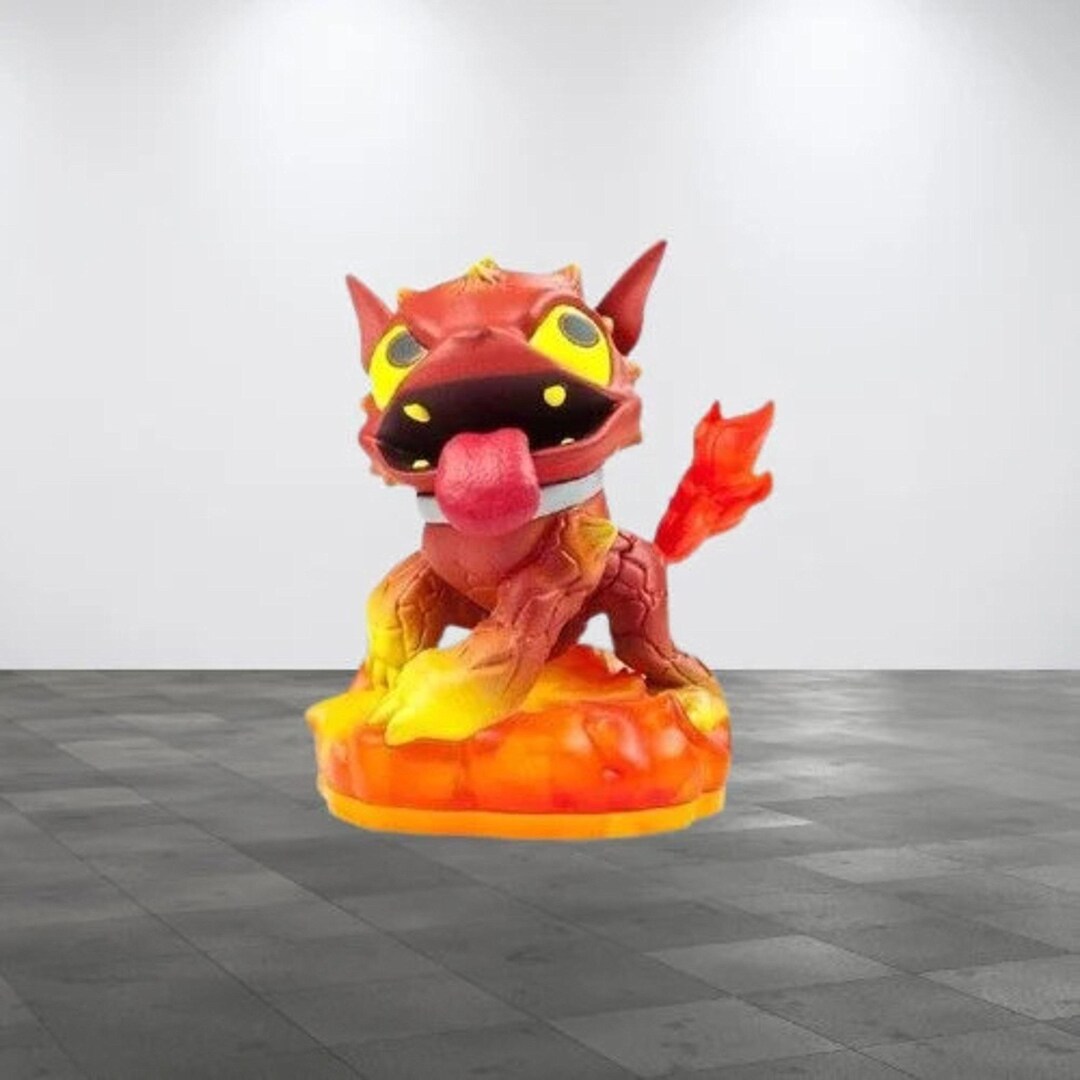 Hot Dog Skylanders Giants Fire Element Game Play Figure - Etsy
