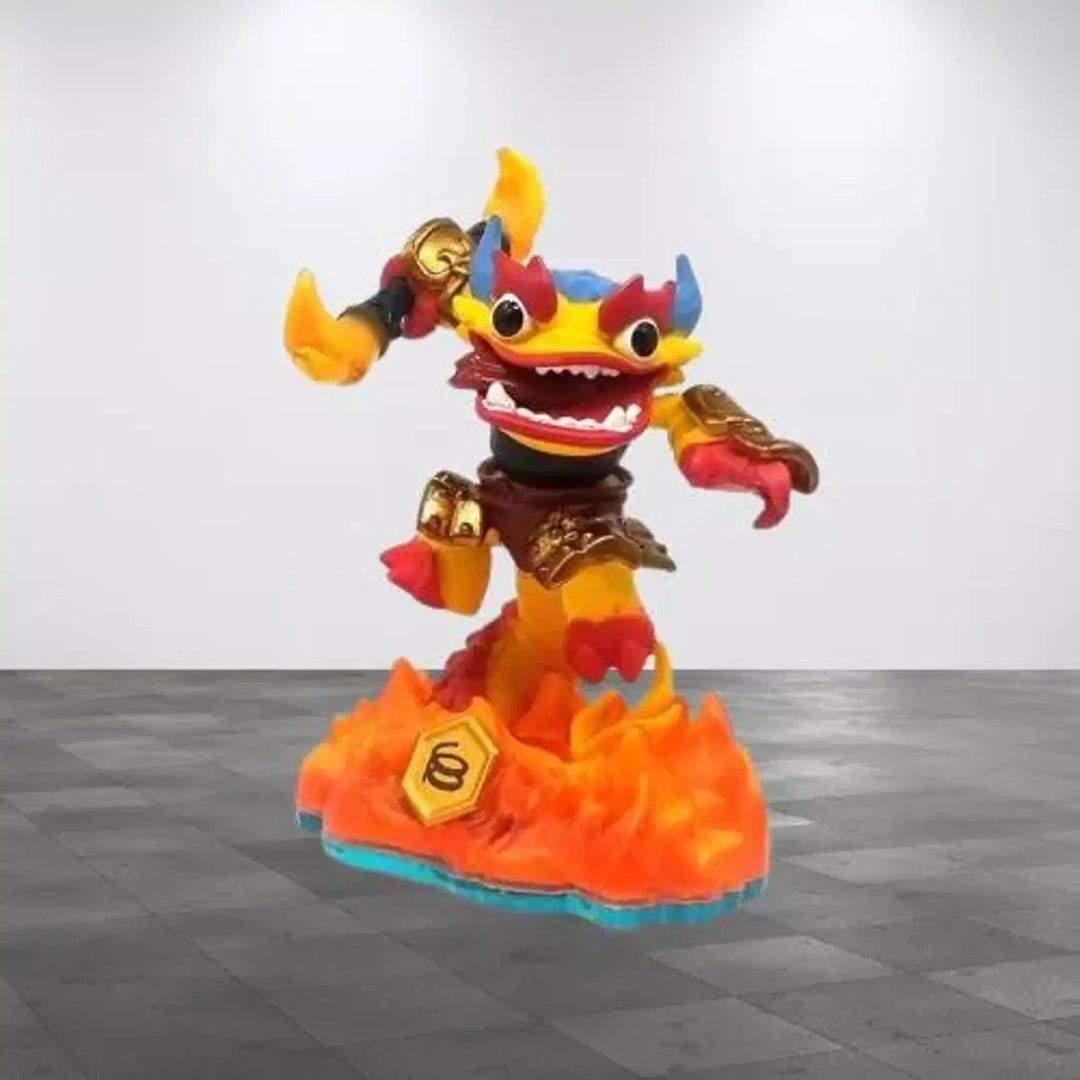 Fire Kraken Skylanders Swap Force Fire Element Game Play Figure - Etsy