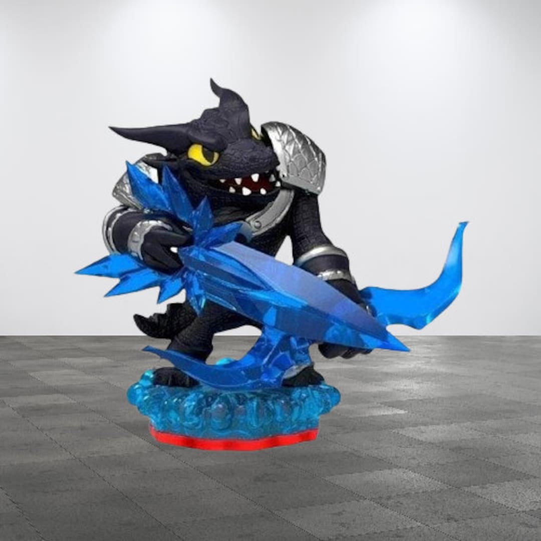 Dark Snap Shot Skylanders Trap Team Water Element Game Play Figure - Etsy