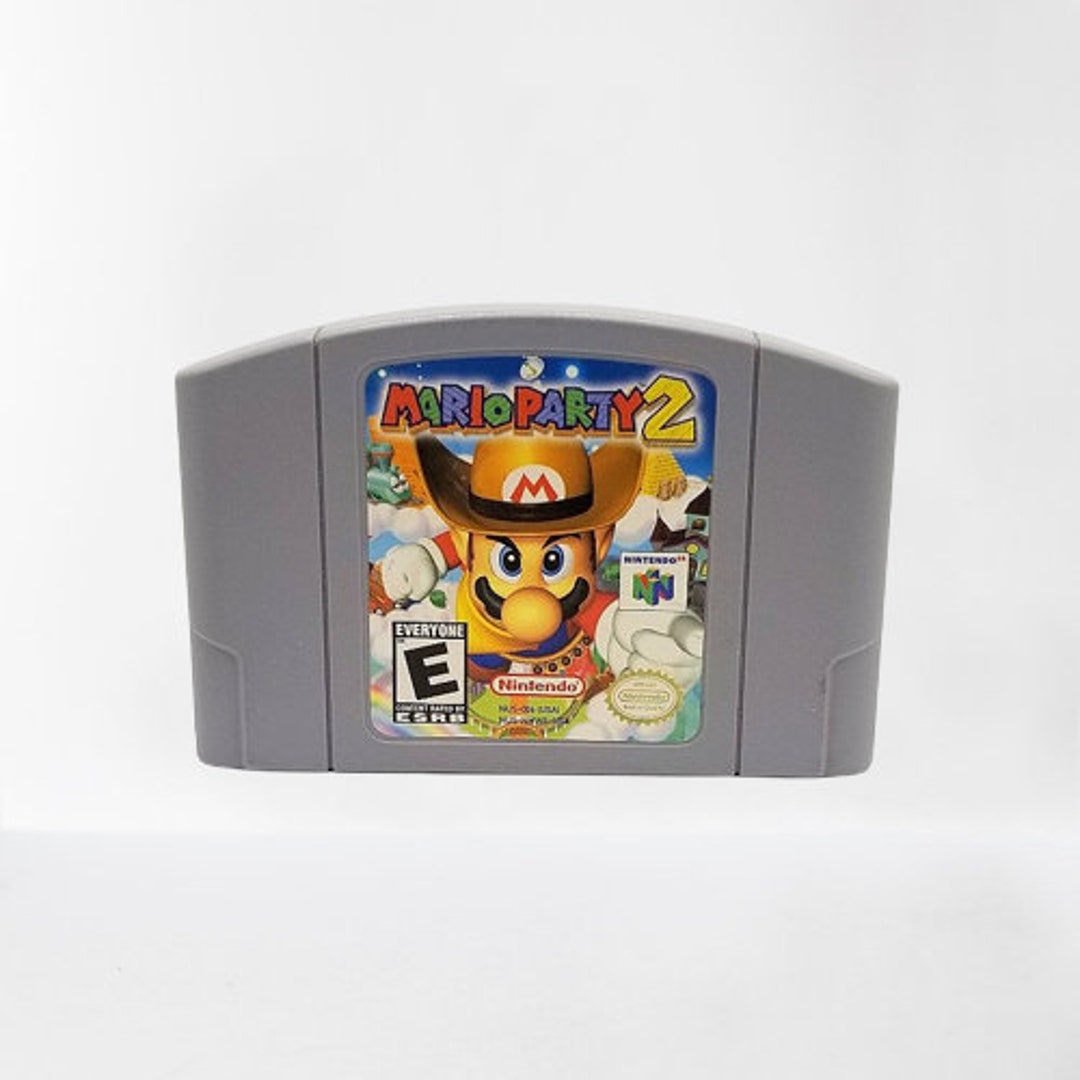 Mario Party 2 Nintendo 64 Game Tested Authentic N64 Cartridge - Etsy