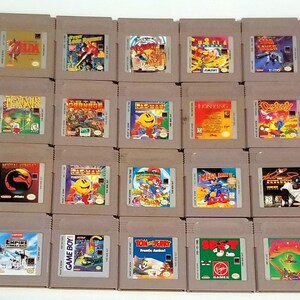 Nintendo Gameboy 100% Authentic Cartridge Retro Classic Video Games - Etsy