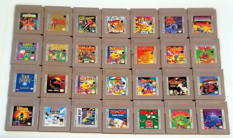 Nintendo Gameboy 100% Authentic Cartridge Retro Classic Video - Etsy