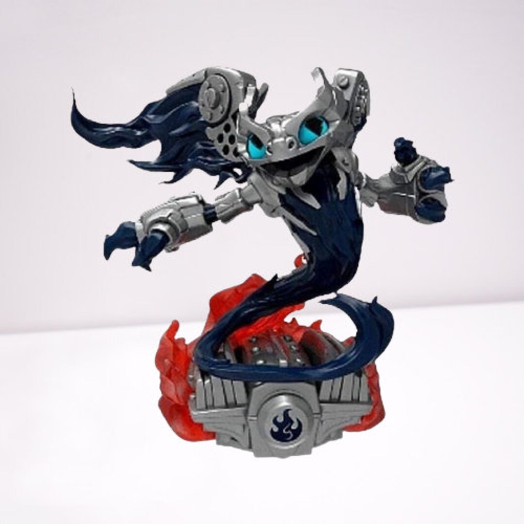 Dark Spitfire Skylanders Superchargers Figure - Etsy