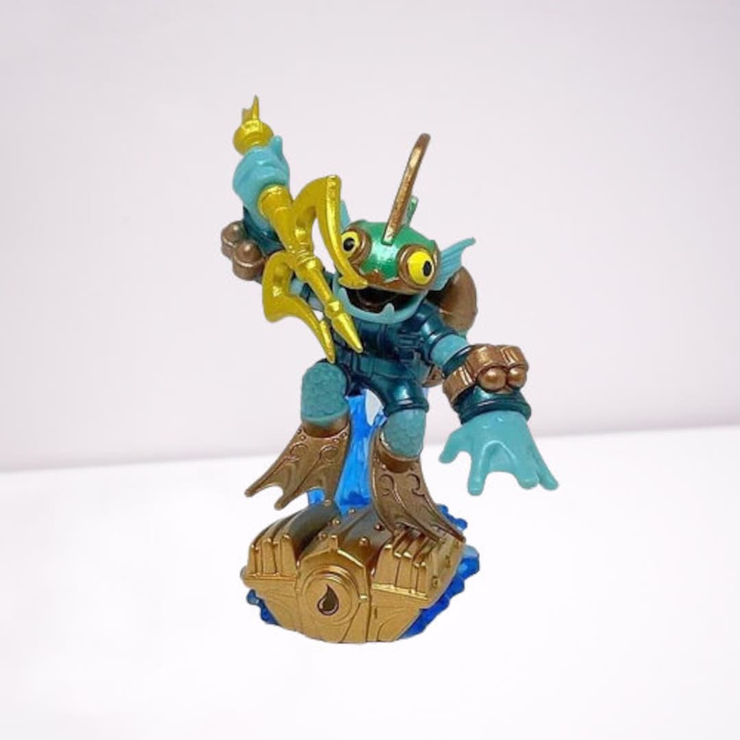 Deep Dive Gill Grunt Skylanders Superchargers Figure - Etsy
