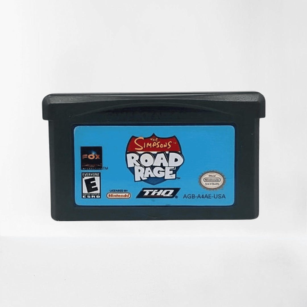 The Simpsons: Road Rage Nintendo Game Boy Advance Cartridge (authentic ...