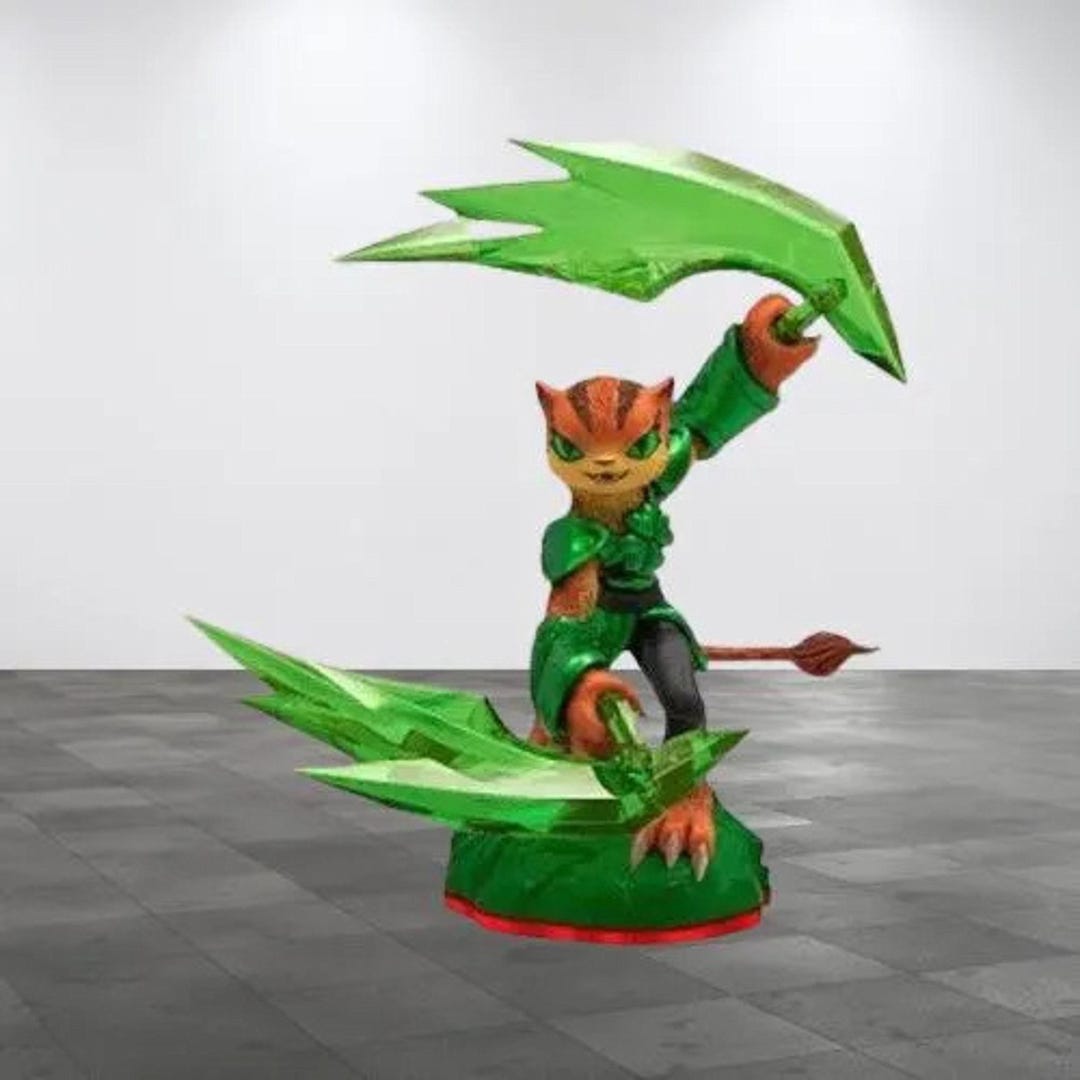 Tuff Luck Skylanders Trap Team Life Element Game Play Figure - Etsy