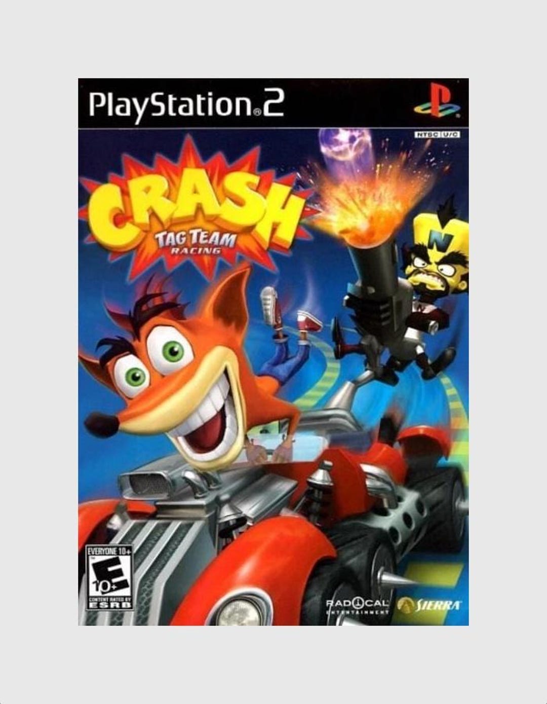 Crash Tag Team Racing PS2 Game - Etsy