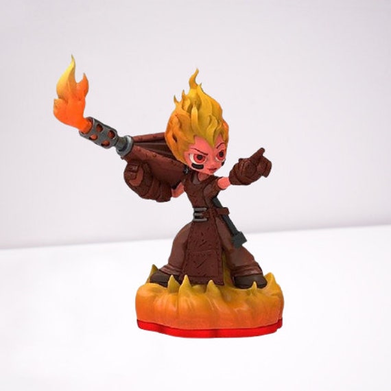 Torch Skylanders Trap Team Figure - Etsy