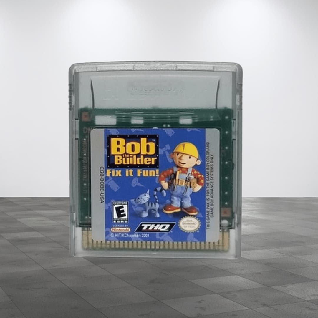 Bob the Builder: Fix It Fun! Nintendo Game Boy Color Cartridge ...